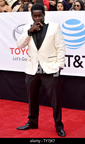 Gary "G. Thang" Johnson arrives at the 49th annual NAACP Image Awards ...