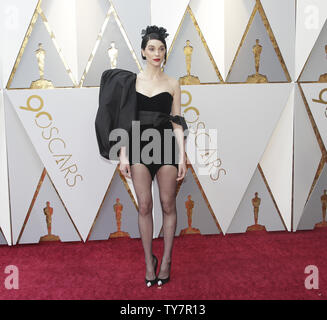 St. Vincent arrives at the Oscars on Sunday, March 4, 2018, at the ...