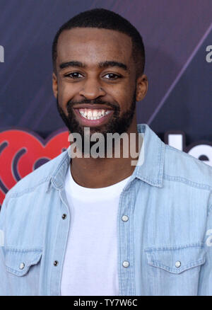 Landon Moss arrives for the iHeartRadio Music Awards at The Forum in ...