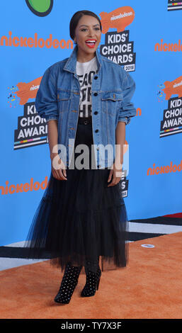 Kat Graham at Nickelodeon's 2018 Kids' Choice Awards held at The Forum ...