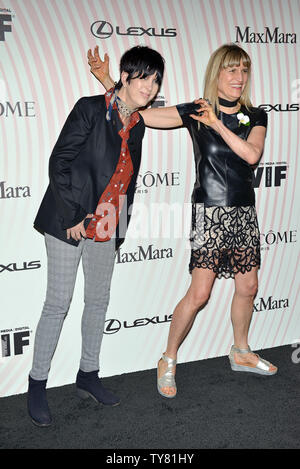Catherine Hardwicke, Diane Warren attend the premiere of Columbia ...