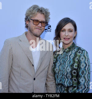 Cast member Vera Farmiga attend the premiere of the sci-fi motion ...