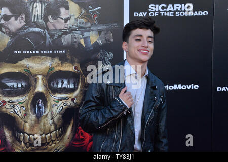 Cast member Elijah Rodriguez attends the premiere of the motion picture ...