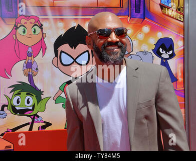 Khary Payton, the voice of Cyborg in the animated sci-fi motion picture ...