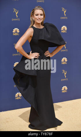 Australian entertainment reporter Renee Bargh attends the 70th annual ...