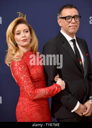Natasha Lyonne and Fred Armisen at the 70th Primetime Emmy Awards held ...