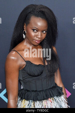 Actor Danai Gurira arrives on the red carpet for the 90th annual ...