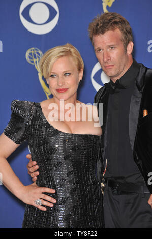 Patricia Arquette and Thomas Jane 61st Primetime Emmy Awards held at ...