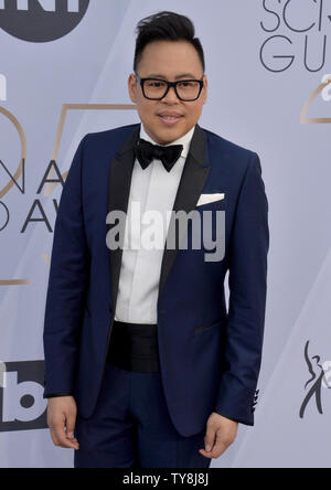 Nico Santos arrives at the 25th annual Critics' Choice Awards on Sunday ...