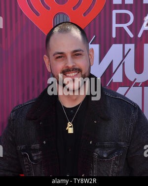 Zack Caspary arrives for the sixth annual iHeartRadio Music Awards at ...