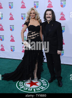 Luis Cobos, chairman of the Latin Grammy Foundation arrives at the ...