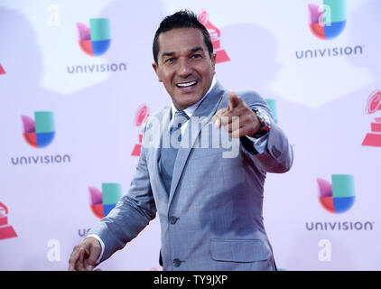 Checo Acosta arrives for the 16th Annual Latin Grammy Awards at the MGM ...
