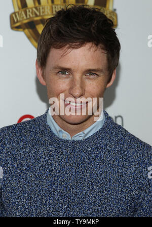 Eddie Redmayne arrives at the Warner Bros. presentation at CinemaCon ...