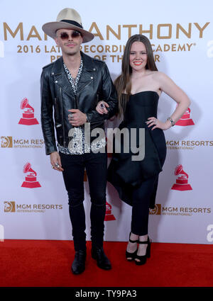 Jesse Huerta and Joy Huerta of Jesse & Joy attend The Latin Recording ...