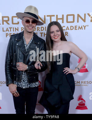 Jesse Huerta and Joy Huerta of Jesse & Joy attend The Latin Recording ...
