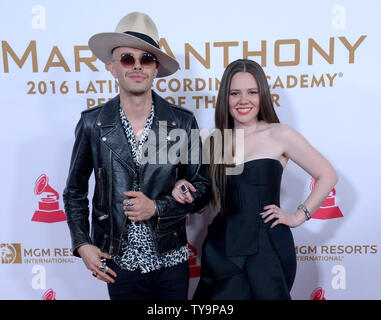 Jesse Huerta and Joy Huerta of Jesse & Joy attend The Latin Recording ...