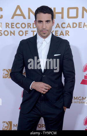 Actor Miguel Angel Silvestre attends the 'Narcos' Season 3 New York ...