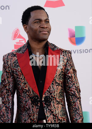 Recording artist Aaron Bing arrives for the 56th annual Grammy Awards ...