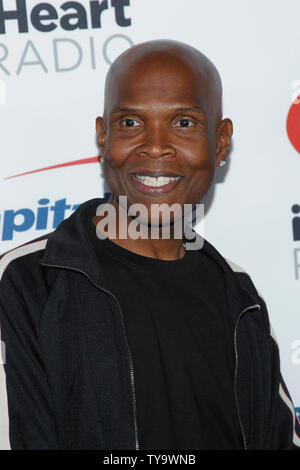 Radio DJ Big Boy arrives for the iHeartRadio Music Festival at the T ...