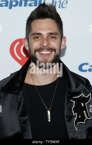 Country Singer Thomas Rhett attends the 2018 Miss America Competition ...