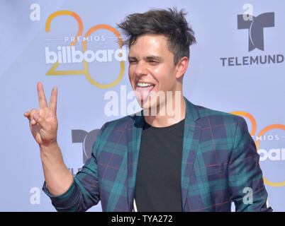 Musical artist Thomas Augusto attends the 2018 Billboard Latin Music ...