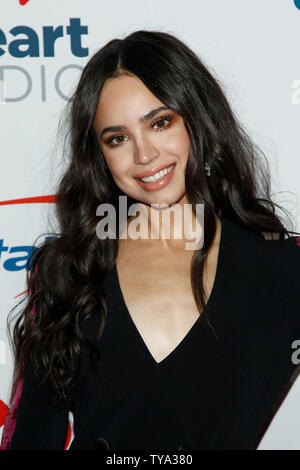 Sofia Carson arrives at the iHeartRadio Music Awards on Tuesday, March ...