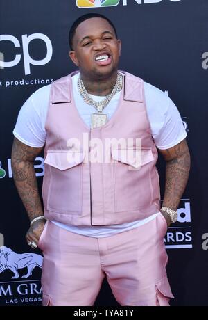 Mustard arrives for the 2019 Billboard Music Awards at the MGM Grand ...