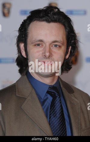 British actor Michael Sheen attends the "Empire Film Awards" at ...