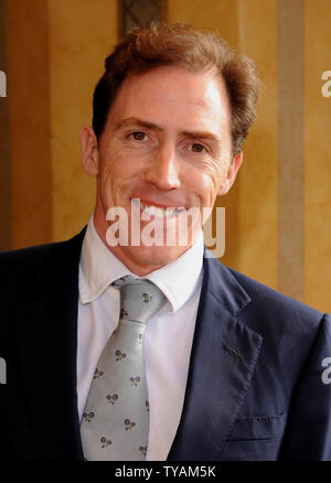 British actor Rob Brydon attends the "GQ Man Of The Year Awards" at the ...