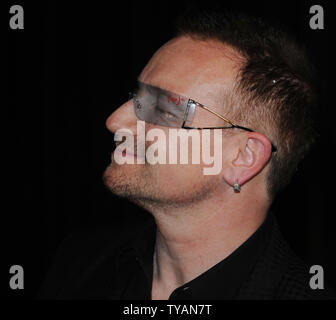 Irish singer Bono attends the photo call for Bono: Stories Of Surrender ...