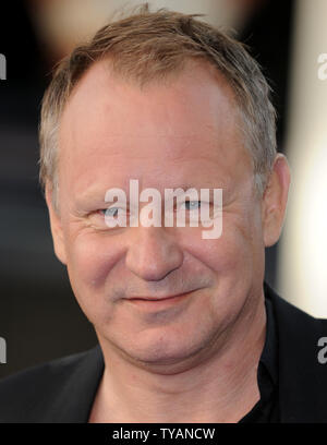 Swedish actor Stellan Skarsgard attends a party for new animated ...