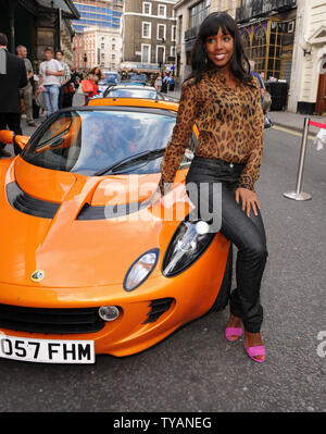 Kelly Rowland at the Lotus 'Project Eagle' celebrity unveiling at ...