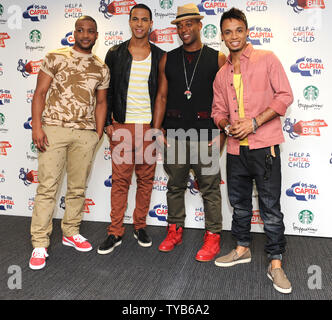 JLS attend the Capital FM Summertime Ball, at Wembley Stadium in west ...