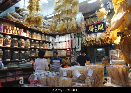 A traditional chinese pharmacy in Sheung Wan - Hongkong Island | usage ...