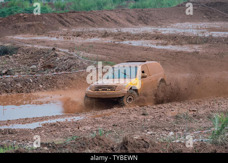 Land Cruiser Outdoor Car Cross Country Competition Stock Photo - Alamy