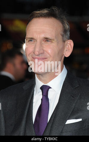English actor Christopher Eccleston attends the World Premiere of "Thor ...