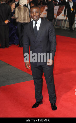 Tony Kgoroge attends the Royal film performance of 'Mandela: Long Walk ...