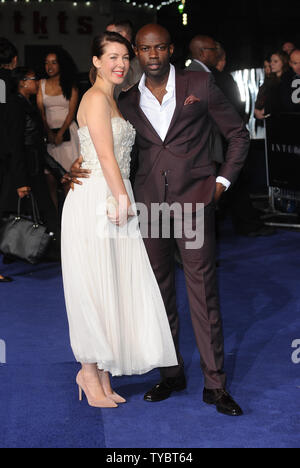 Actor David Gyasi attends the premiere of the Netflix series "The ...