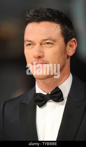 Welsh actor Luke Evans attends the UK Premiere of Dracula Untold at ...