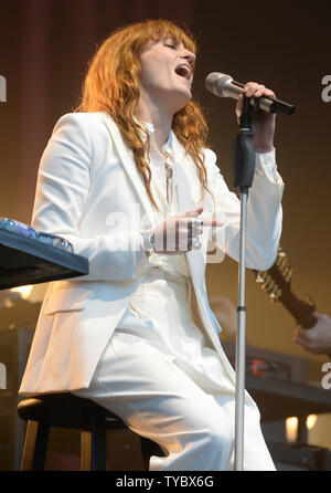 Florence + The Machine perform at the BBC Radio Big Weekend in Norwich ...
