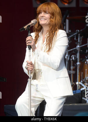 Florence + The Machine perform at the BBC Radio Big Weekend in Norwich ...