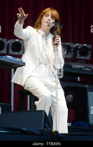 Florence + The Machine perform at the BBC Radio Big Weekend in Norwich ...