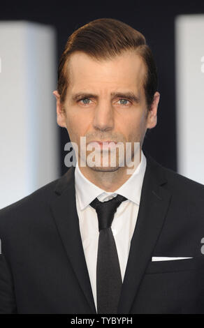 English actor Mel Raido attends the World Premiere of 'Legend' at Odeon ...