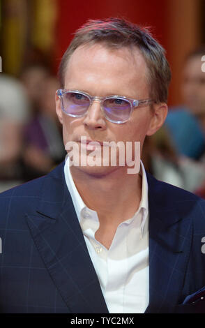 British actor Paul Bettany attends the UK Premiere of Captain America ...