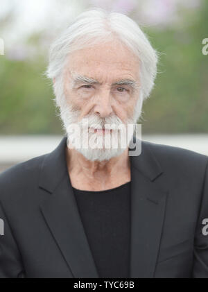 Austrian director Michael Haneke attends a press conference for the ...