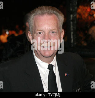 International boxing judge Glen Trowbridge waits for the main event at ...