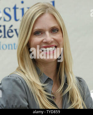 Actress Emily Proctor arrives at a photocall for the television show ...
