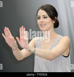 Michelle Borth arrives for a photo call for the series "Hawaii-Five-O ...