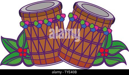 drum mridangam icon cartoon isolated Stock Vector Image & Art - Alamy
