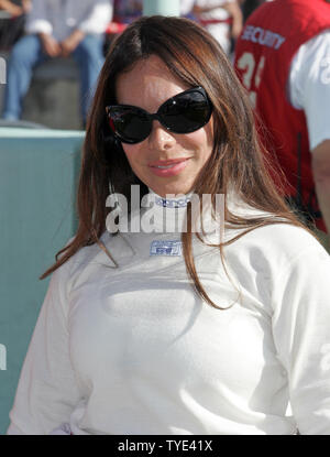 Milka Duno Indy Car IRL Racing Iowa Speedway Stock Photo - Alamy